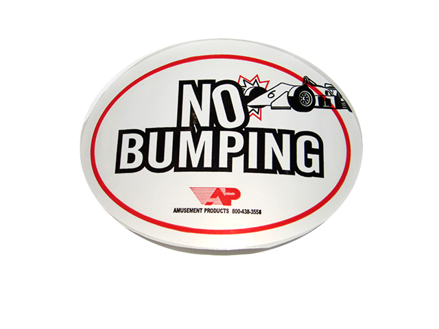 DECAL, NO BUMPING - FEC Parts