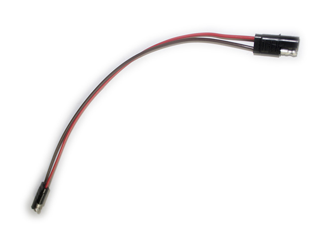 MOLDED CONNECTOR, 2 CONTACT, 12" LOOP, PLUG ON BOTH ENDS - FEC Parts