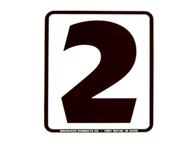 NUMBER SIGN #2 - FEC Parts