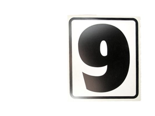 NUMBER SIGN #9 - FEC Parts